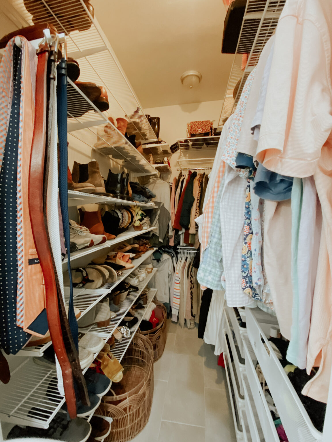 Our DIY Closet Remodel: The Elfa Closet System | Cobalt Chronicles